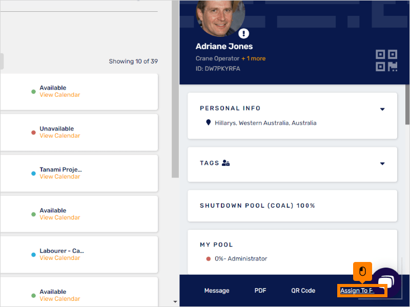 Add Personnel to a Resource Pool – MyPass Global Support