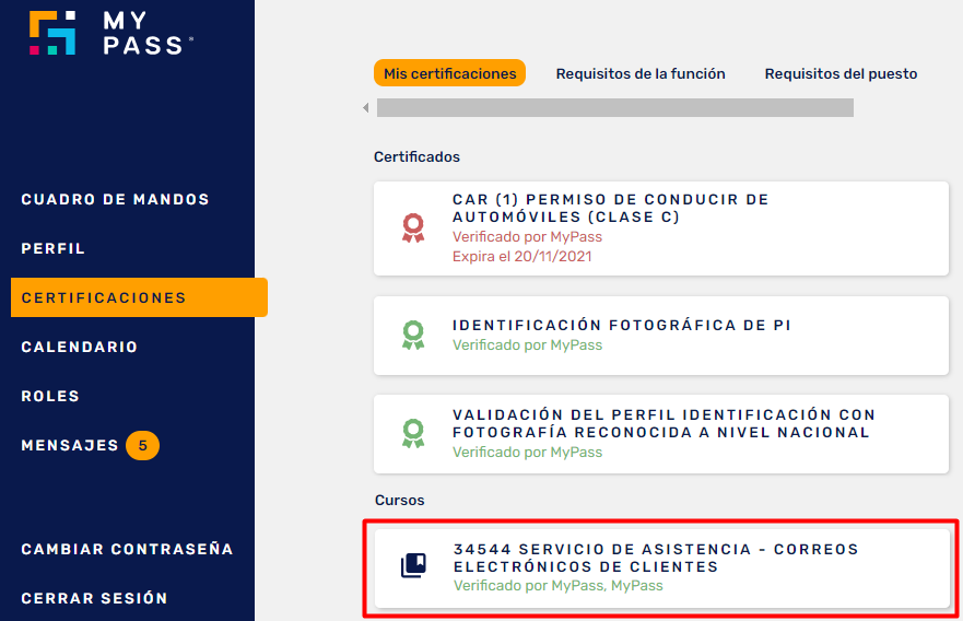 Lanzar un curso de eLearning – Soporte MyPass Global