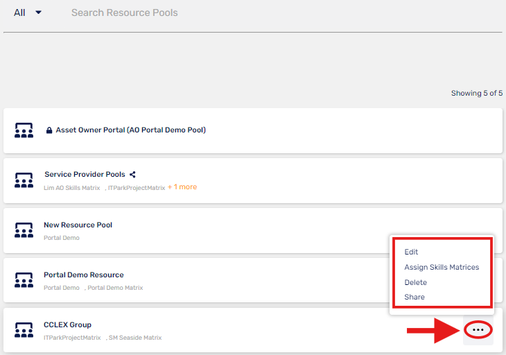 Create a Resource Pool – MyPass Global Support