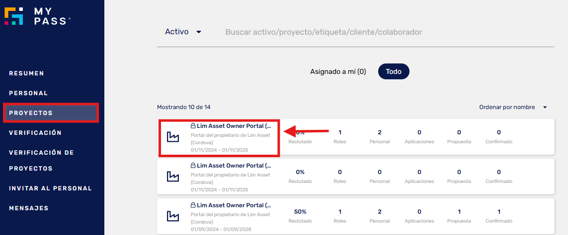 Editar Documentos del Personal en un Rol de Proyecto – Soporte MyPass ...