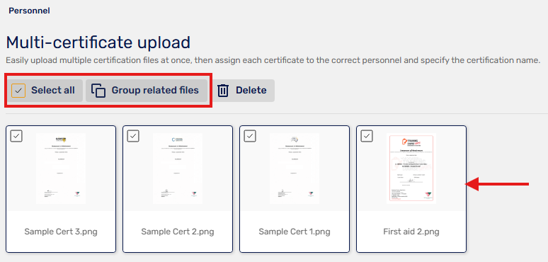 Multi-Certificate Upload – MyPass Global Support