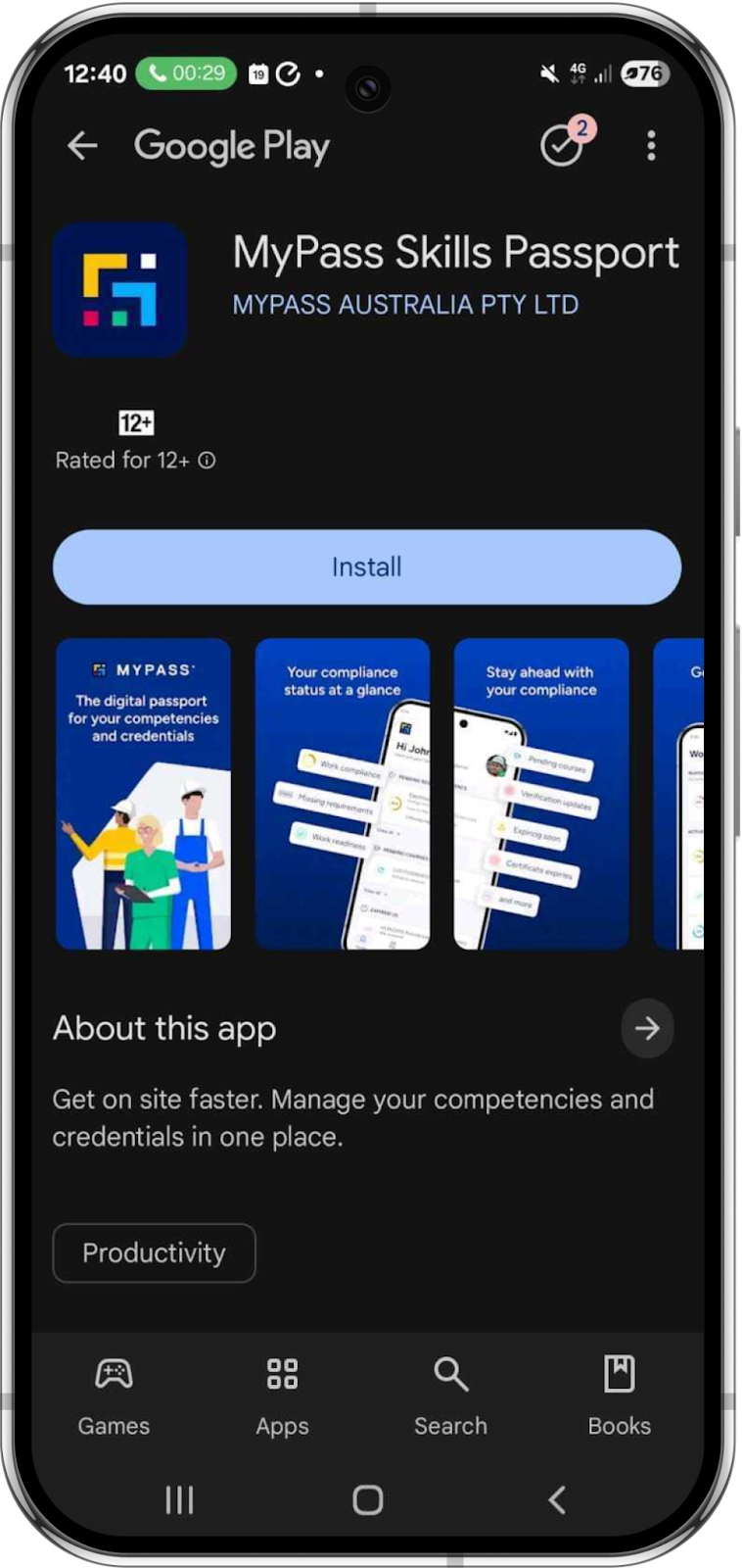 Download the MyPass Skills Passport App – MyPass Global Support