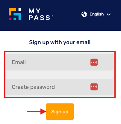 Create Your Account – MyPass Global Support