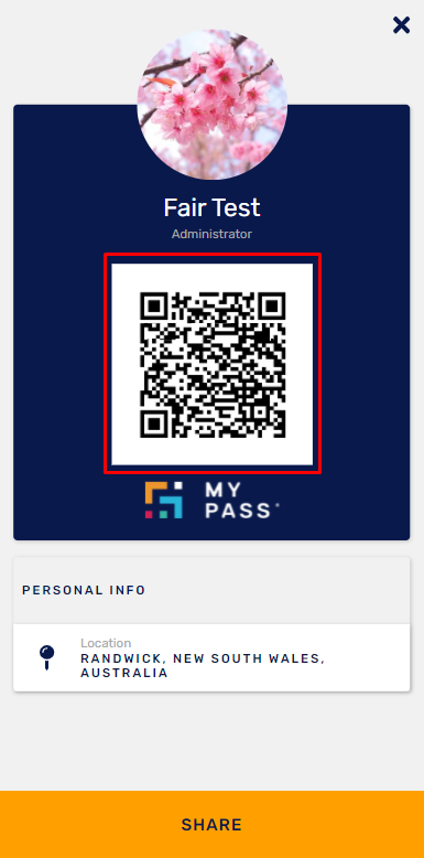 Share your Skills Passport with a QR Code – MyPass Global Support