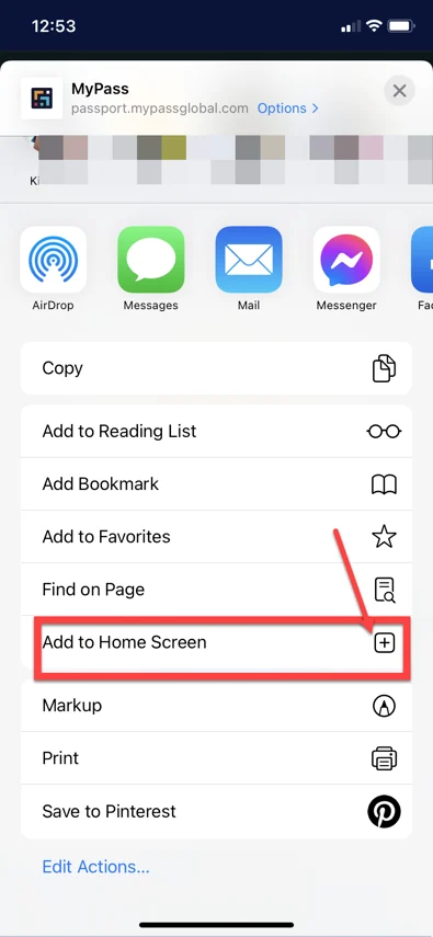 Download the MyPass Web App – MyPass Global Support