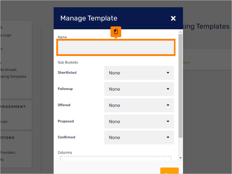 Create a Role Tracking Template – MyPass Global Support