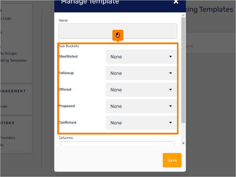 Create a Role Tracking Template – MyPass Global Support