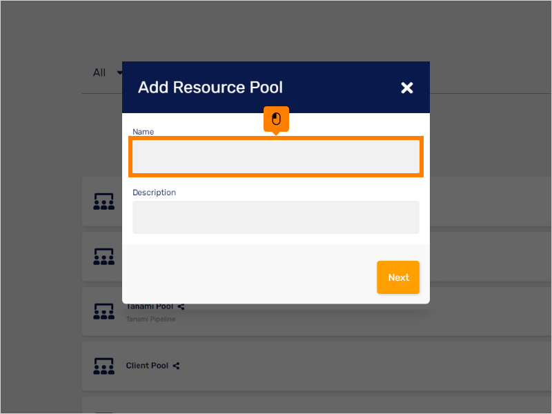 Create a Resource Pool – MyPass Global Support