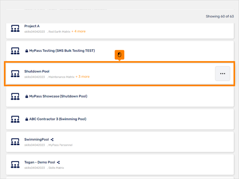 Create a Resource Pool – MyPass Global Support